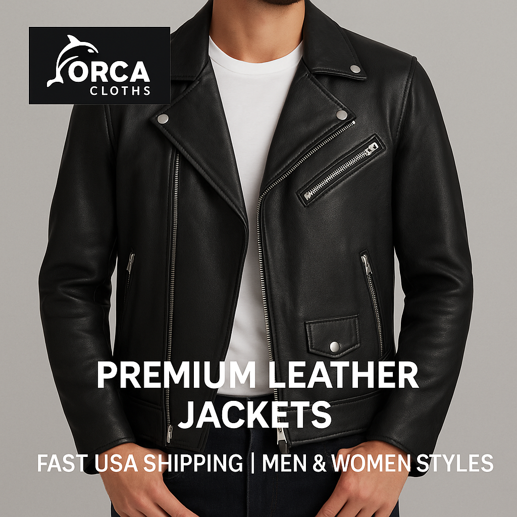 Orca Cloths | Premium Leather Jackets for Men & Women USA